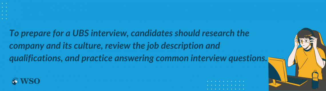 Why UBS Interview Questions - How to Answer this Interview Question and ...