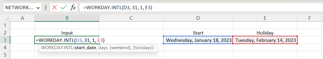 WORKDAY.INTL Function - Formula, Examples, How to Use | Wall Street Oasis