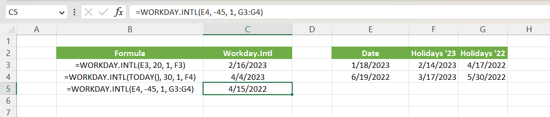 WORKDAY.INTL Function - Formula, Examples, How to Use | Wall Street Oasis