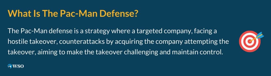 Pac-Man Defense - Strategy to Prevent a Hostile Takeover in M&A | Wall ...