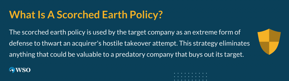 Scorched Earth Policy - Definition, Tactics, and Origin | Wall Street Oasis