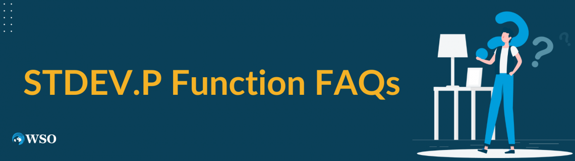 Stdevp Function Formula Examples How To Use In Excel Wall Street Oasis