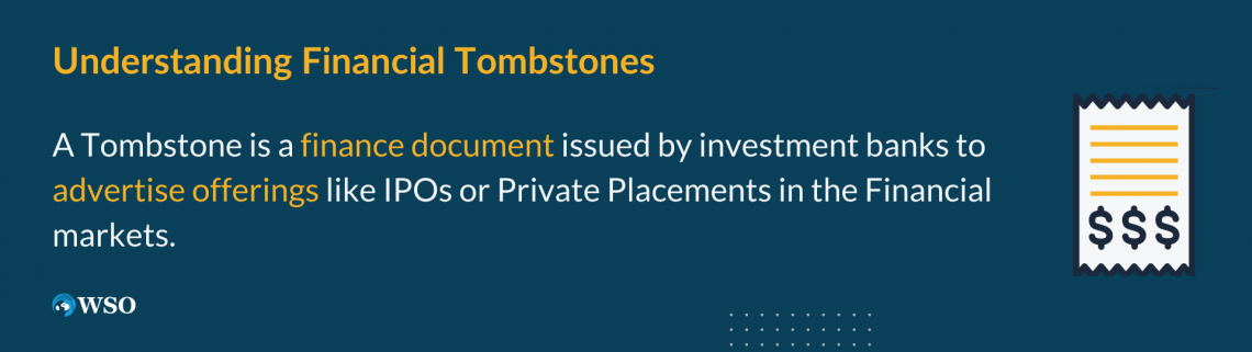 Tombstone - Definition, What It Means | Wall Street Oasis