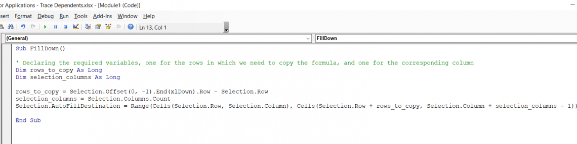 Top 8 Vba Routines For Excel Reporting List Examples Wall Street Oasis