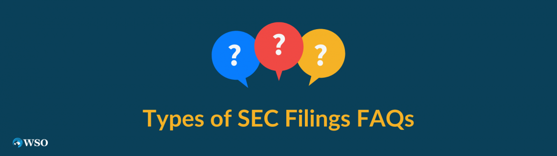 Types of SEC Filings - Most Common Types of Documents, 10-K, 10-Q ...