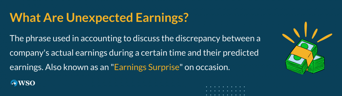 Unexpected Earnings - Overview, SUE Formula, Importance | Wall Street Oasis