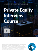 Private Equity Interview Course | Wall Street Oasis
